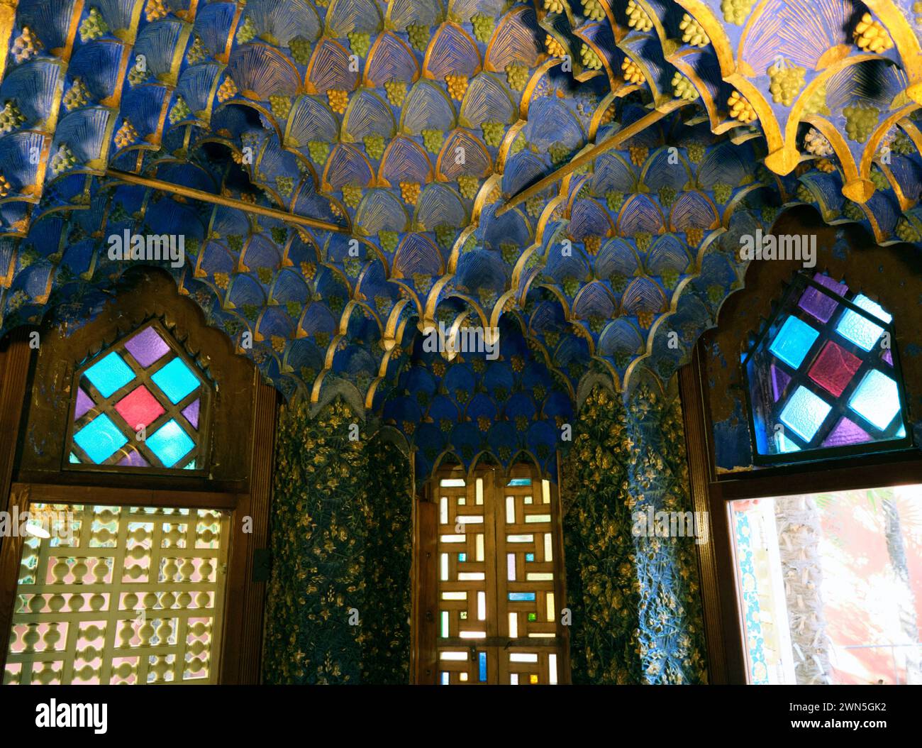 Casa Vicens is the first masterpiece of Antoni Gaudí Stock Photo - Alamy