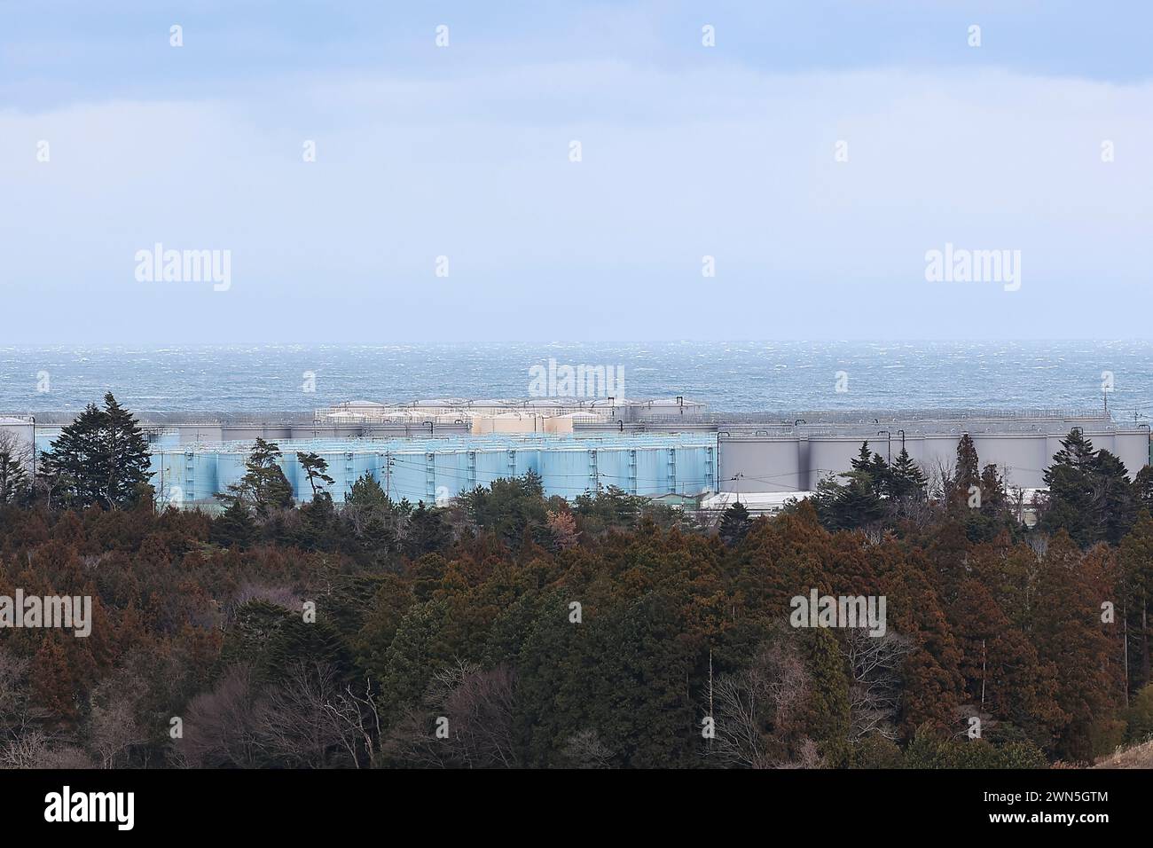 Futaba, Fukushima, Japan. 27th Feb, 2024. A view of the Fukushima ...