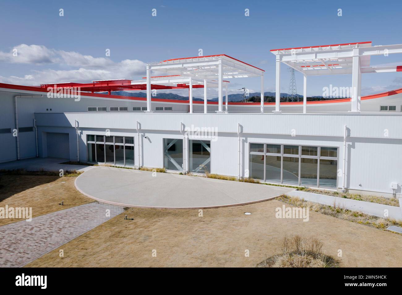 Futaba, Fukushima, Japan. 28th Feb, 2024. A general view of the Futaba ...