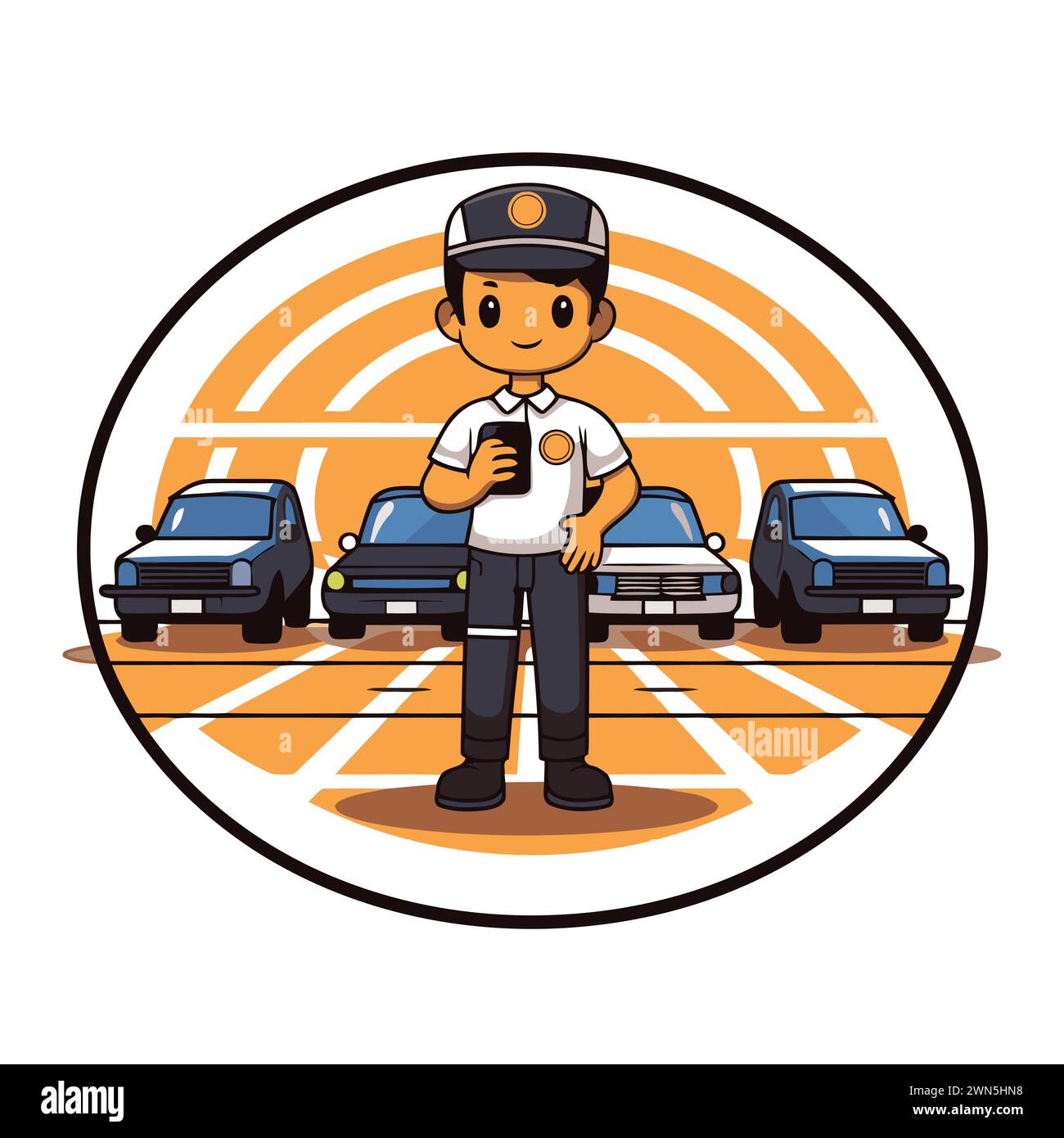 Motor cop Stock Vector Images - Alamy