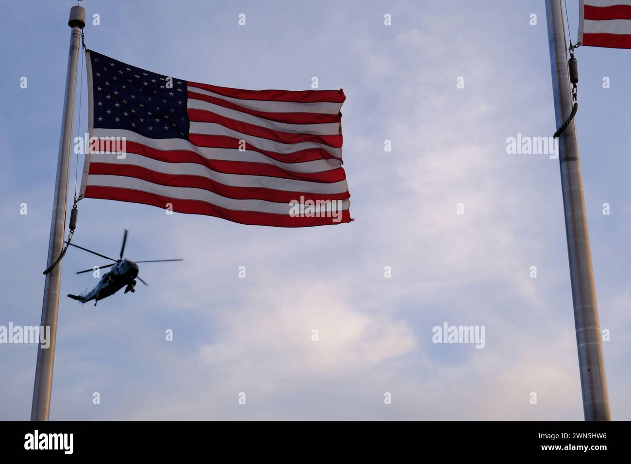 Marine One the helicopter carrying the president of United States ...