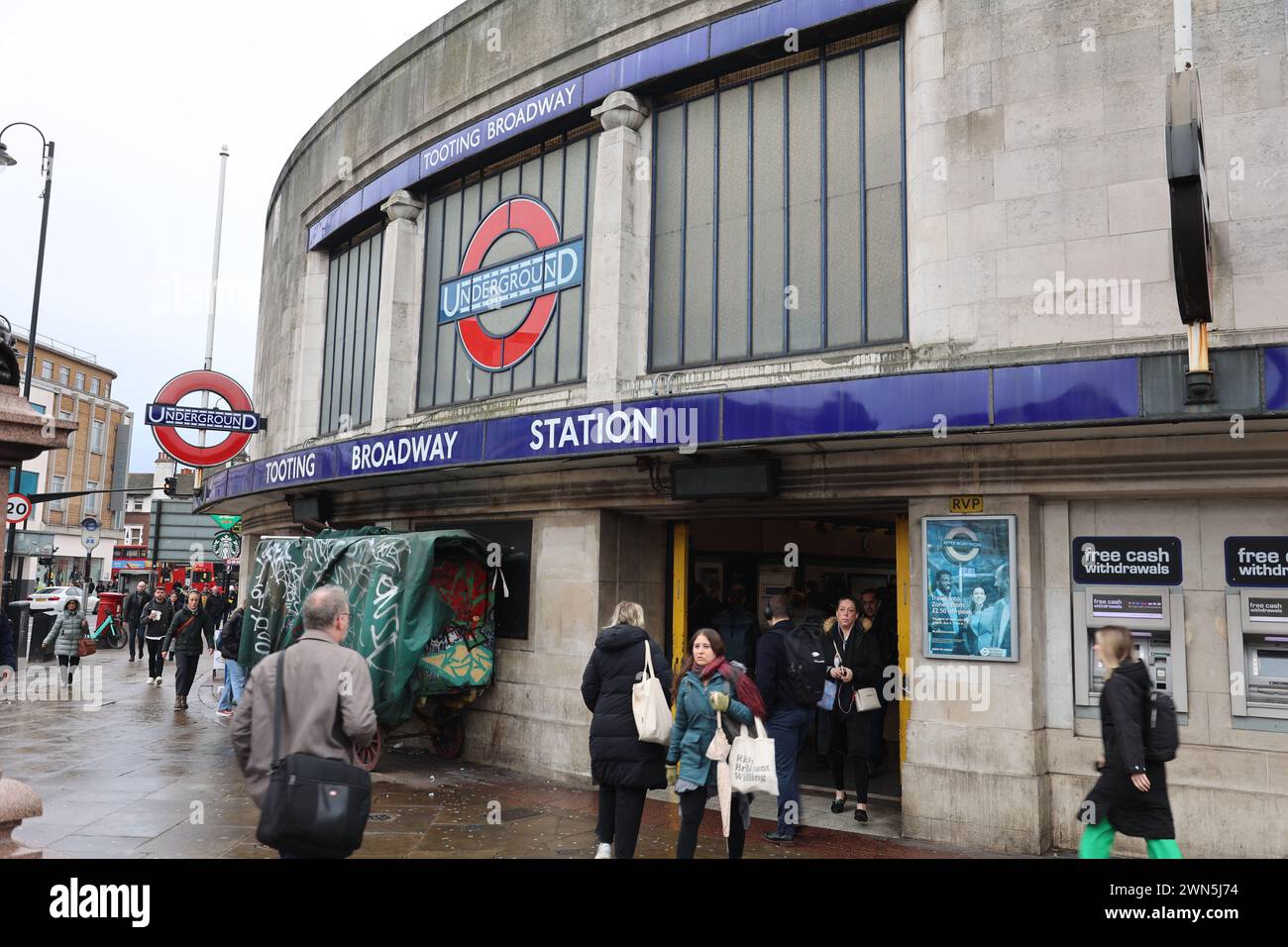 Tooting Broadway London Underground Station Stock Photo - Alamy
