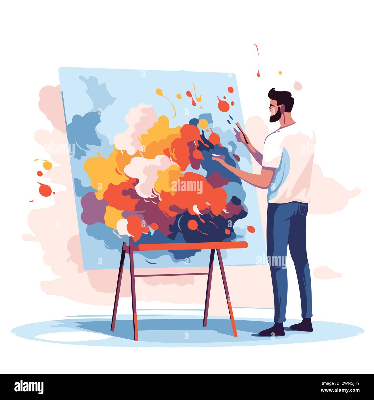 Creating artwork hi-res stock photography and images - Alamy
