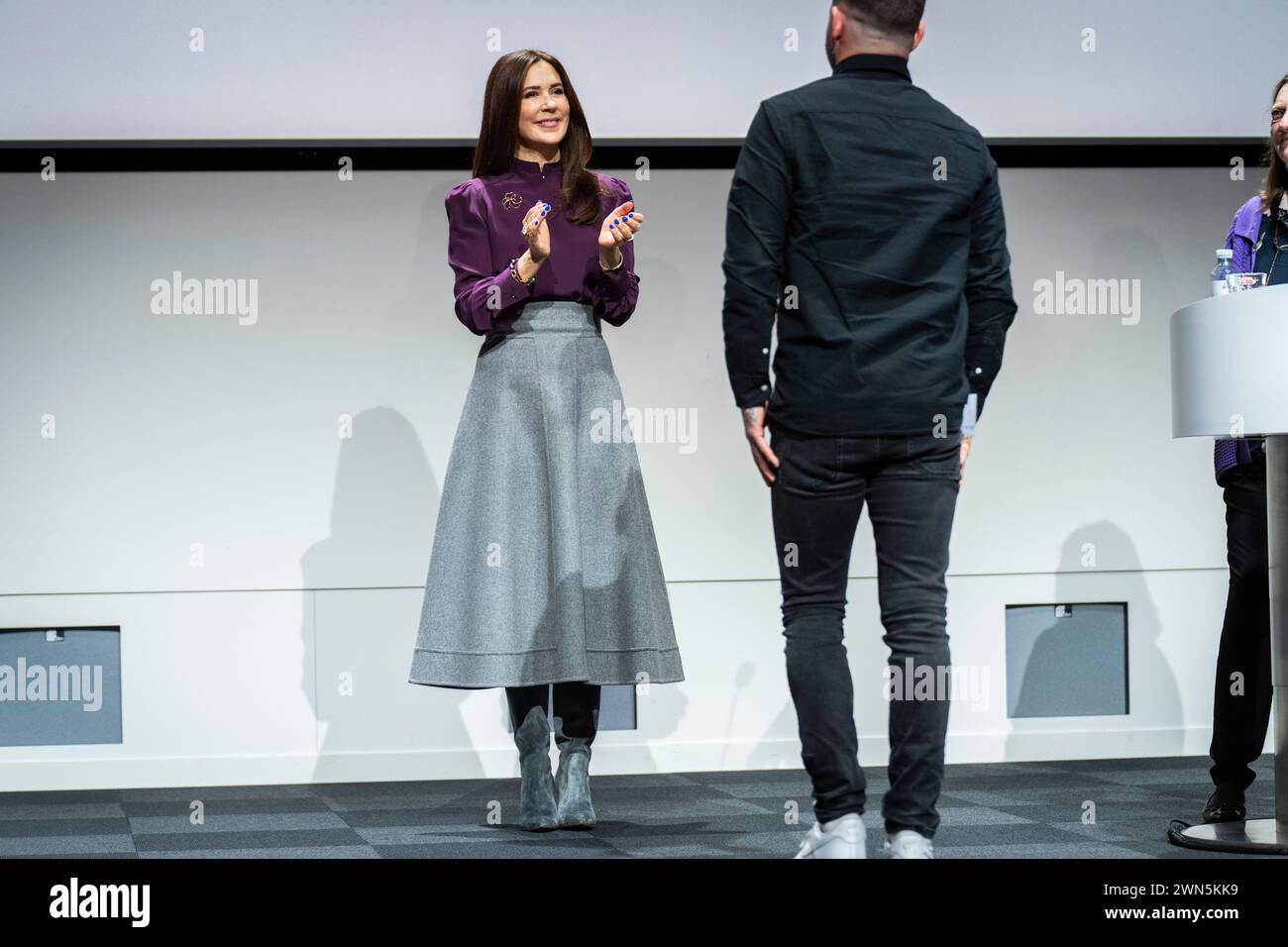 Danish Queen Mary presents the Rare prize 2024 to Jakob Hojer Larsen in ...