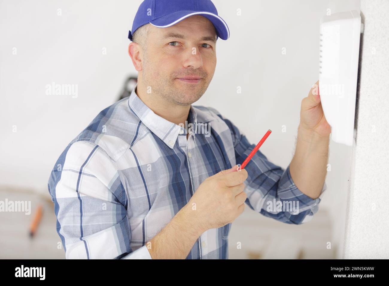 Intercom installation hi-res stock photography and images - Alamy