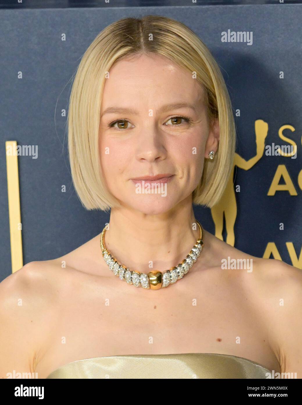 February 24, 2024, Los Angeles, California, U.S.: Carey Mulligan ...