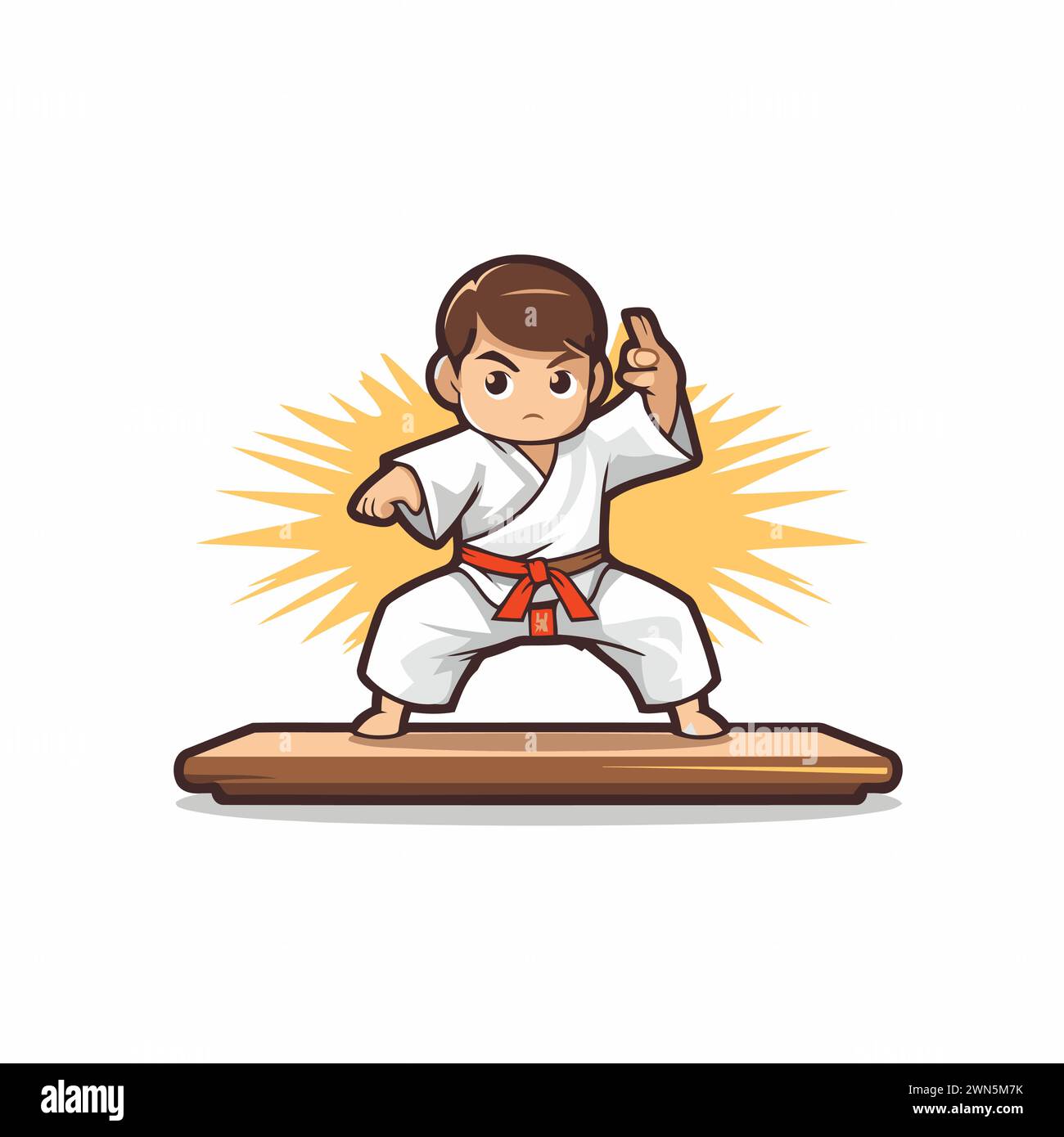 Judogi vector vectors hi-res stock photography and images - Alamy