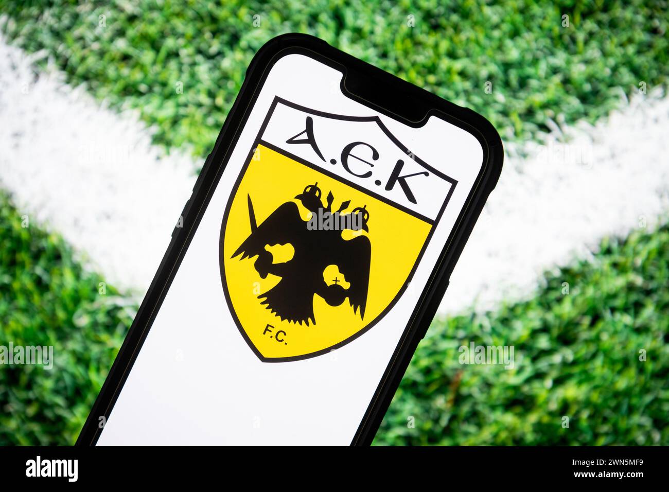 Aek technology logo hi-res stock photography and images - Alamy