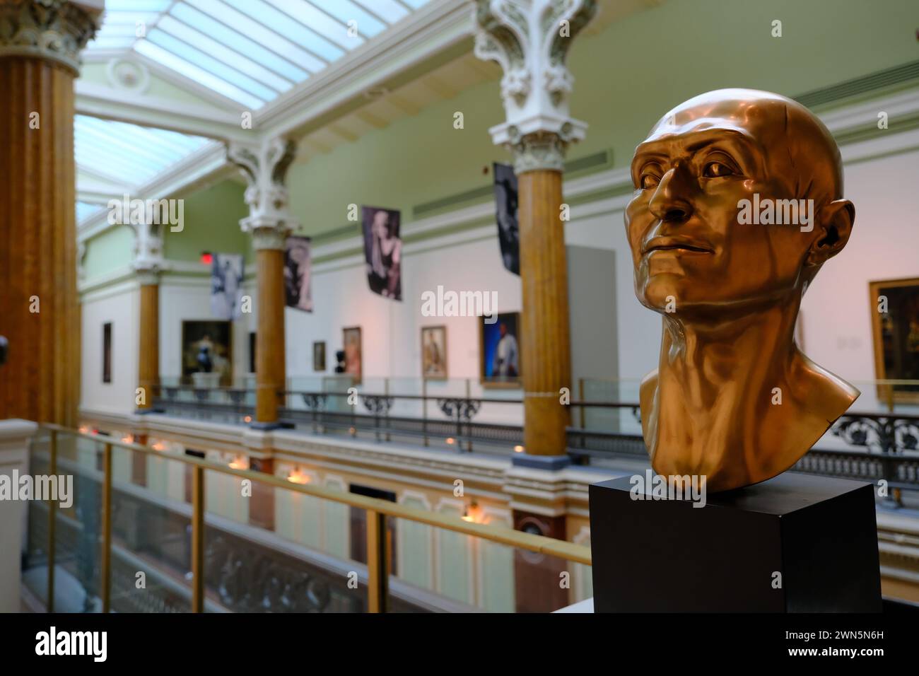 The sculpture of Jose Limon, a famous American dancer who born in ...