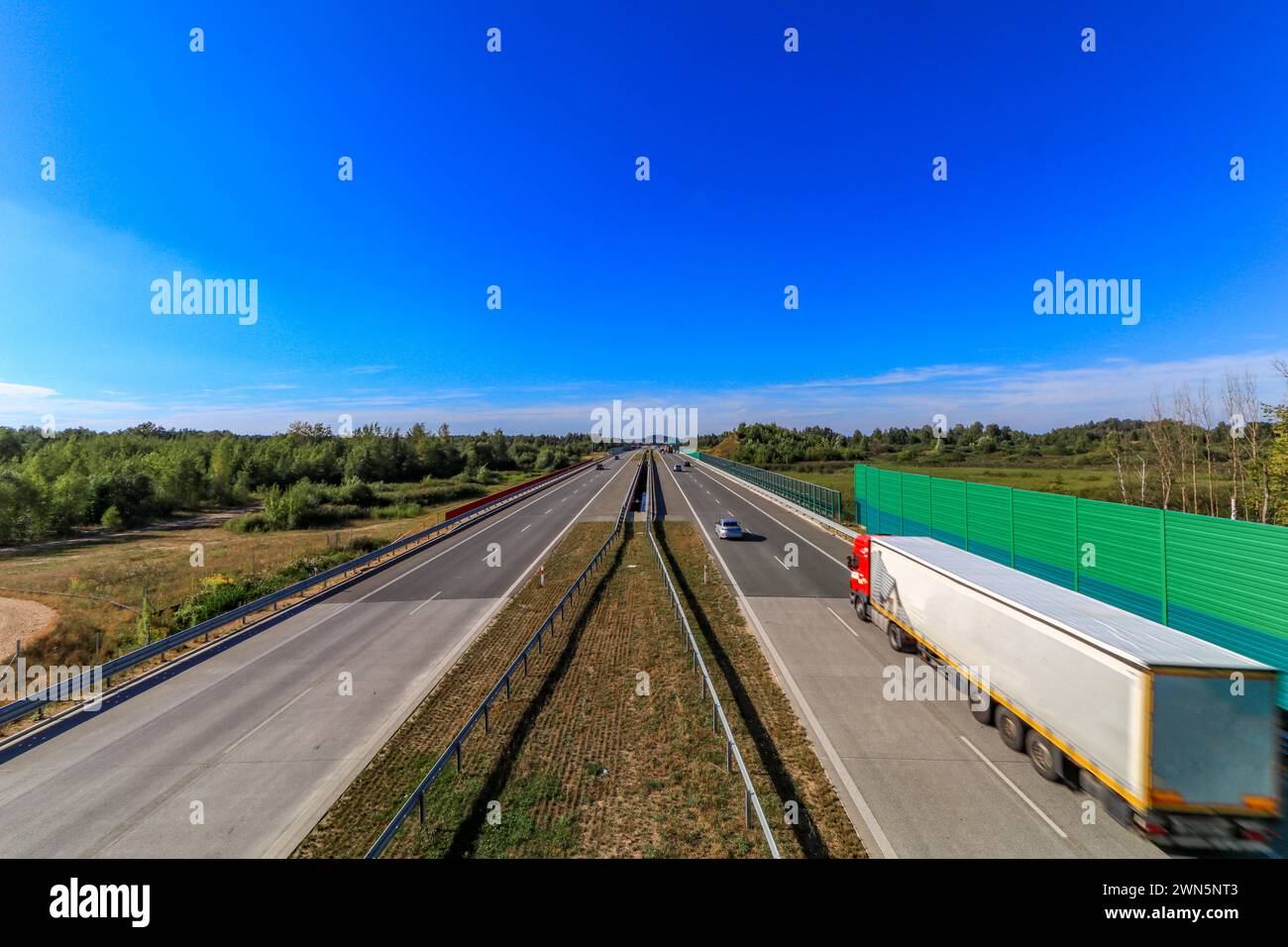 Amber Motorway in Poland, expressway, toll motorway in Poland Europe ...