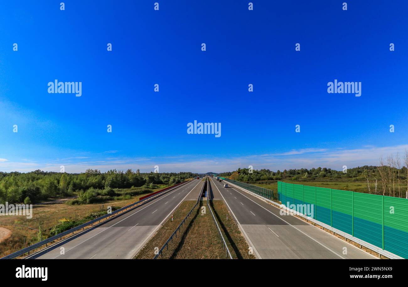 Amber Motorway in Poland, expressway, toll motorway in Poland Europe ...