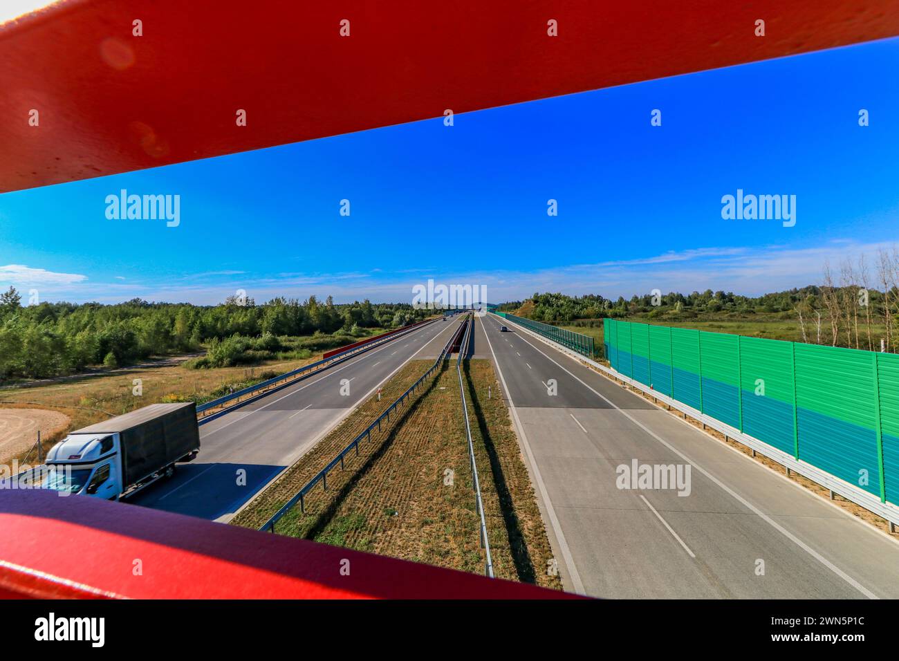 Amber Motorway in Poland, expressway, toll motorway in Poland Europe ...