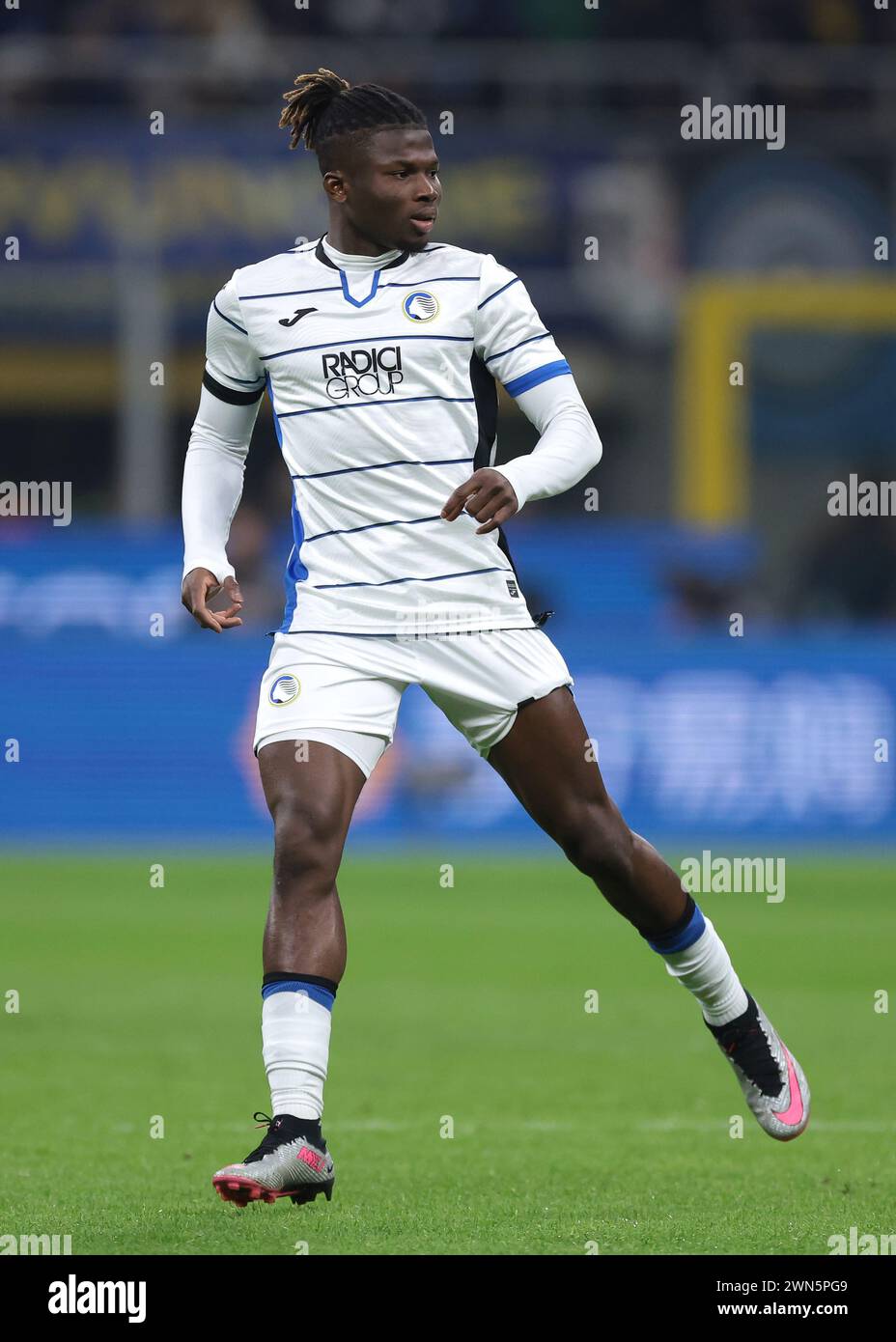 Milan, Italy. 28th Feb, 2024. El Bilal Toure of Atalanta during the ...