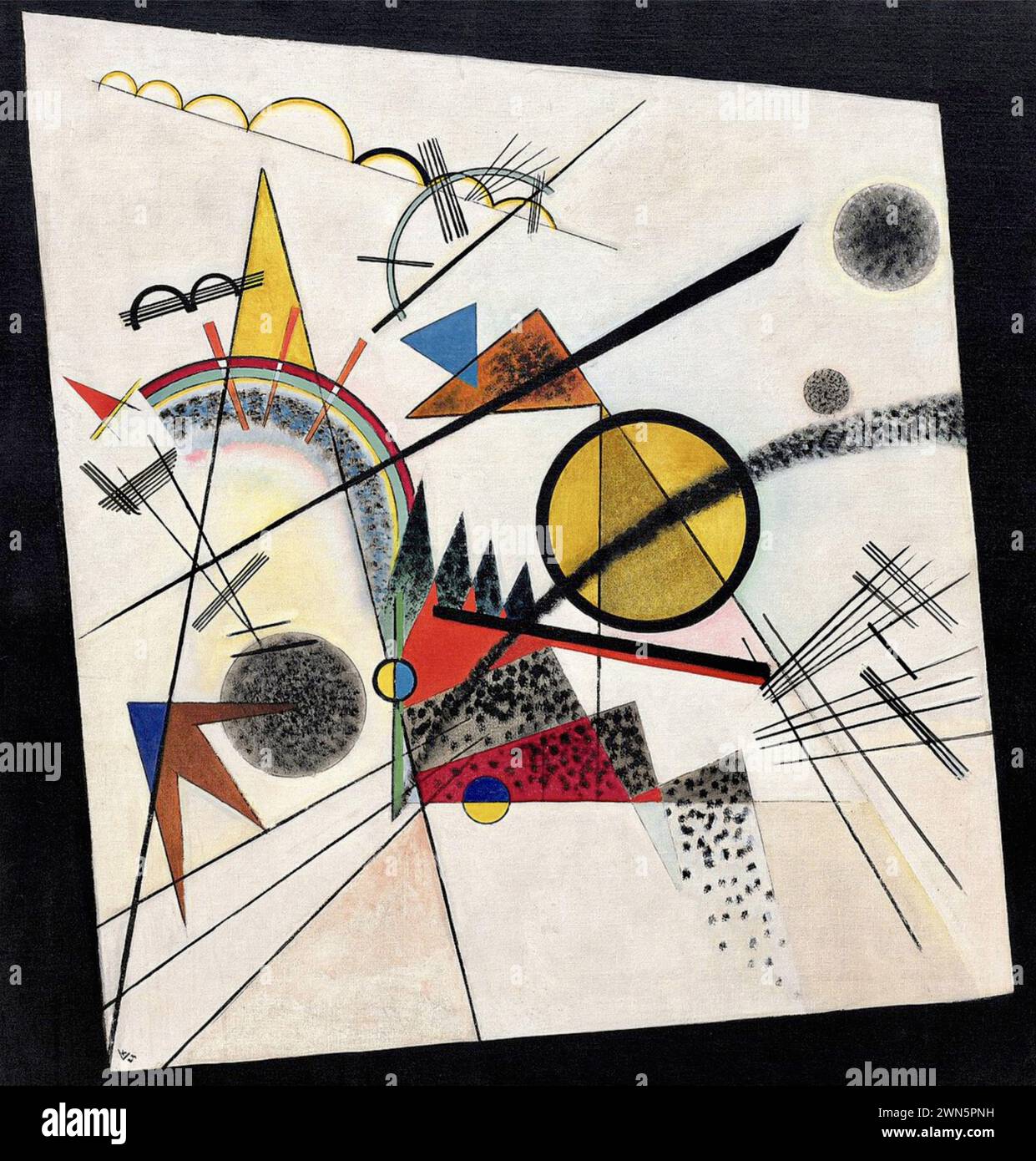 1923 painting kandinsky hi-res stock photography and images - Alamy