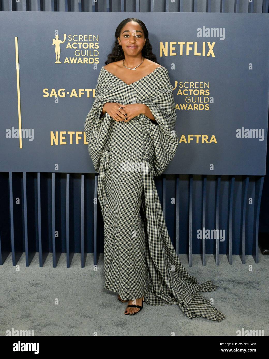 24 February 2024 - Los ANgeles, California - Ayo Edebiri. 30th Annual ...