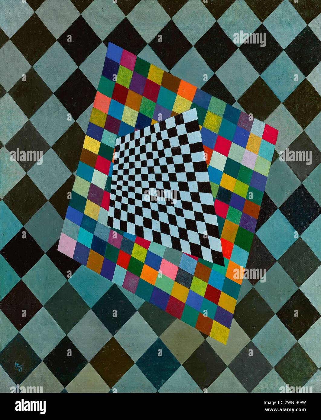 Kandinsky Wassily - Quadrat (1927 Stock Photo - Alamy