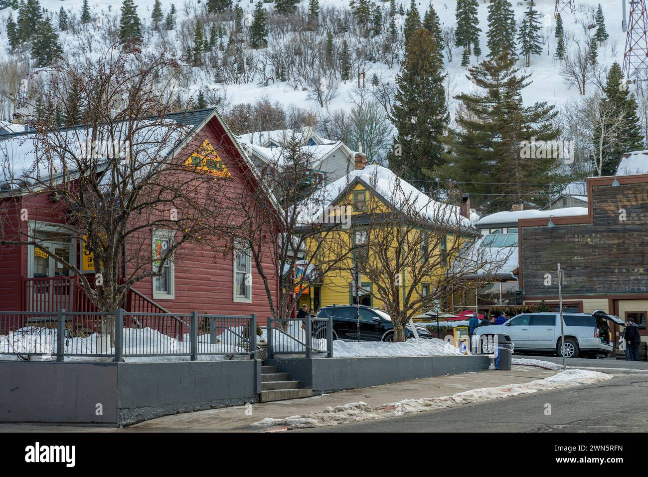 High west distillery and saloon hi-res stock photography and images - Alamy