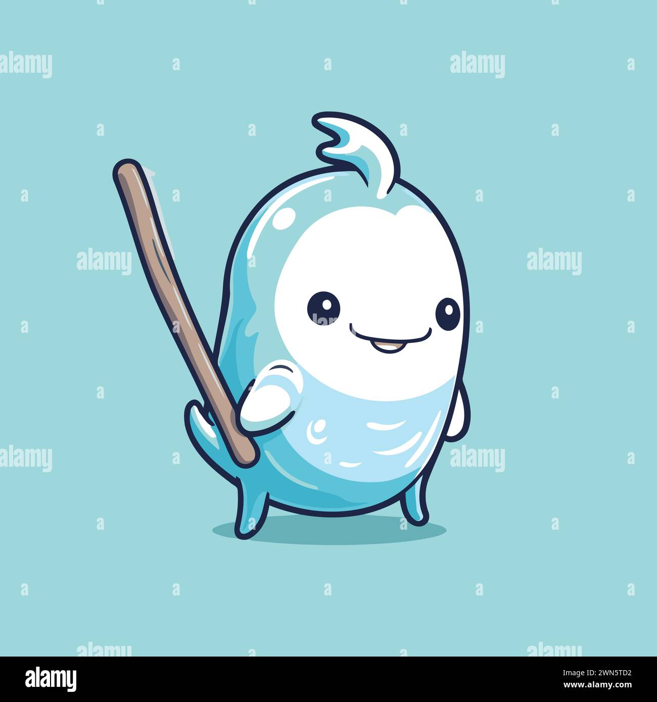 Blue ice ball Stock Vector Images - Alamy