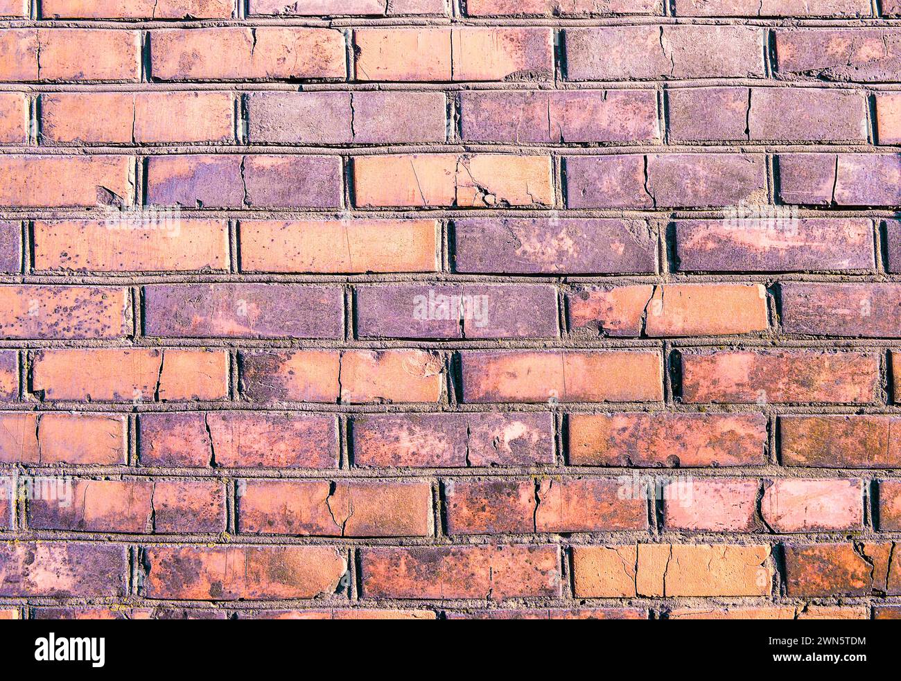 old brick wall background. Brickwork or stonework interior concrete ...