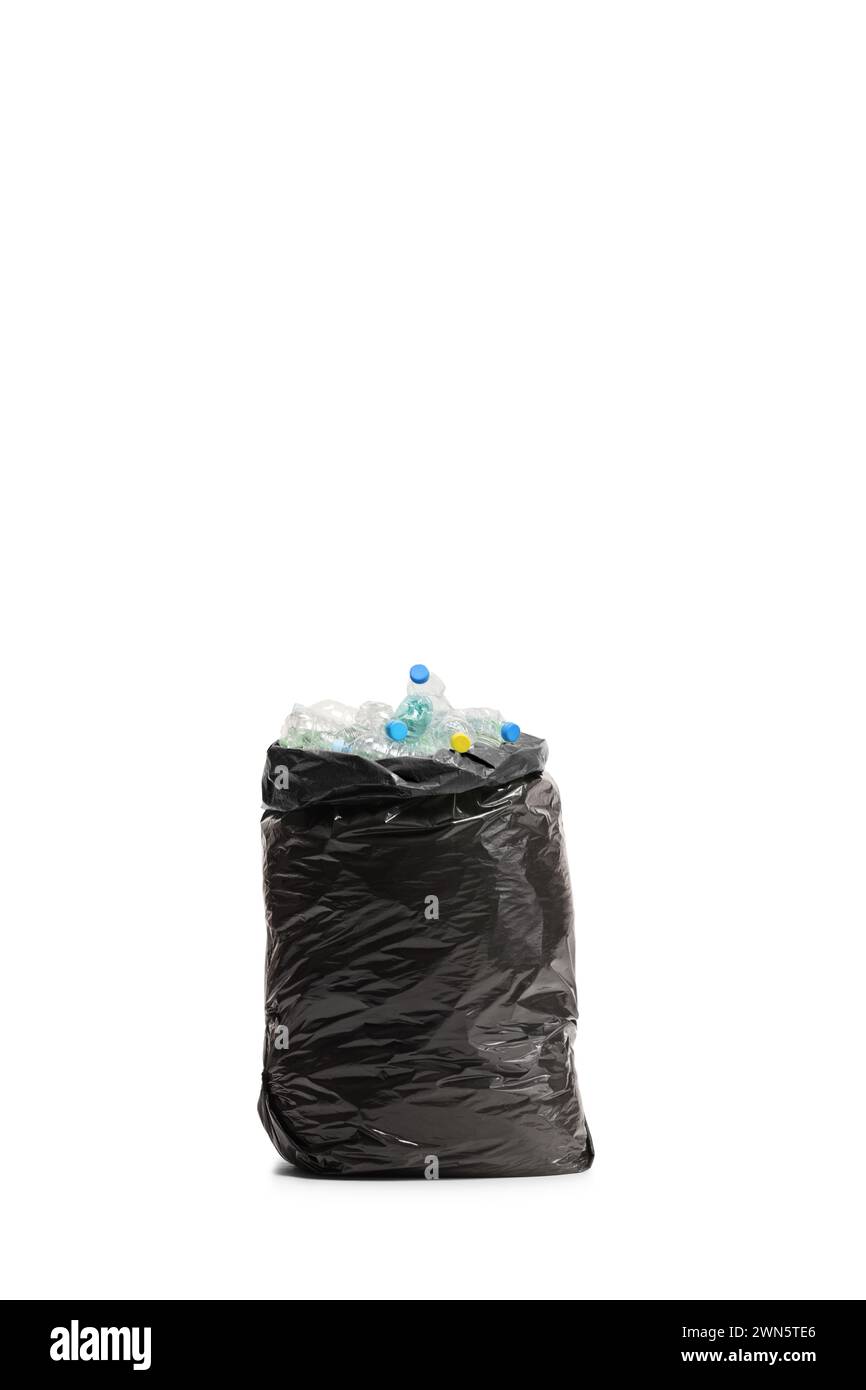 Black plastic bag waste hi-res stock photography and images - Alamy