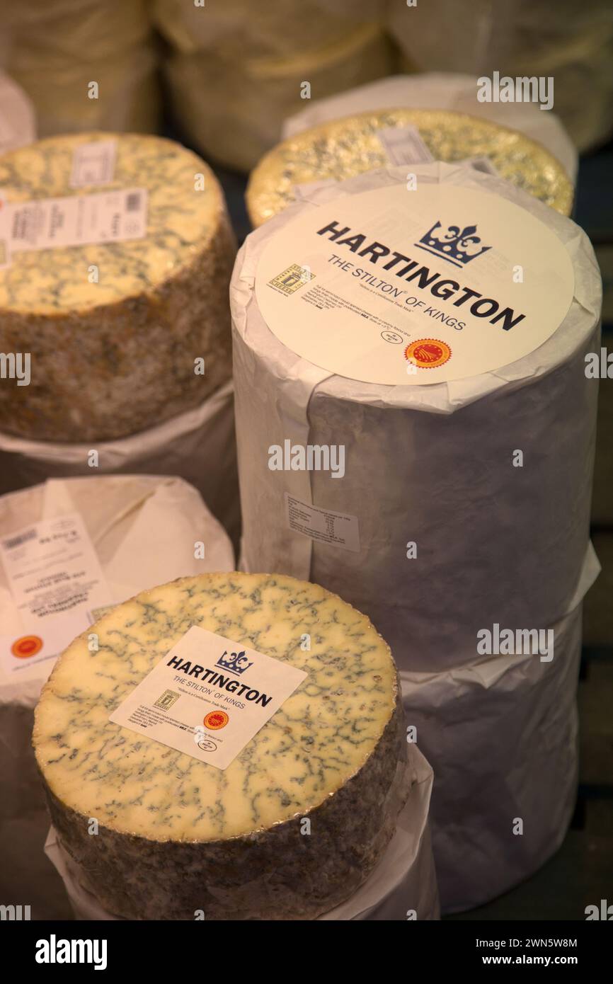 Hartington cheese hi-res stock photography and images - Alamy