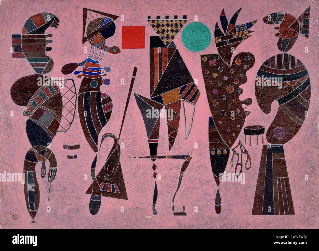 Kandinsky painting 1943 hi-res stock photography and images - Alamy