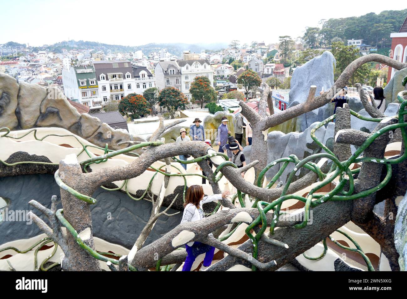 Crazy house dalat vietnam hi-res stock photography and images - Alamy