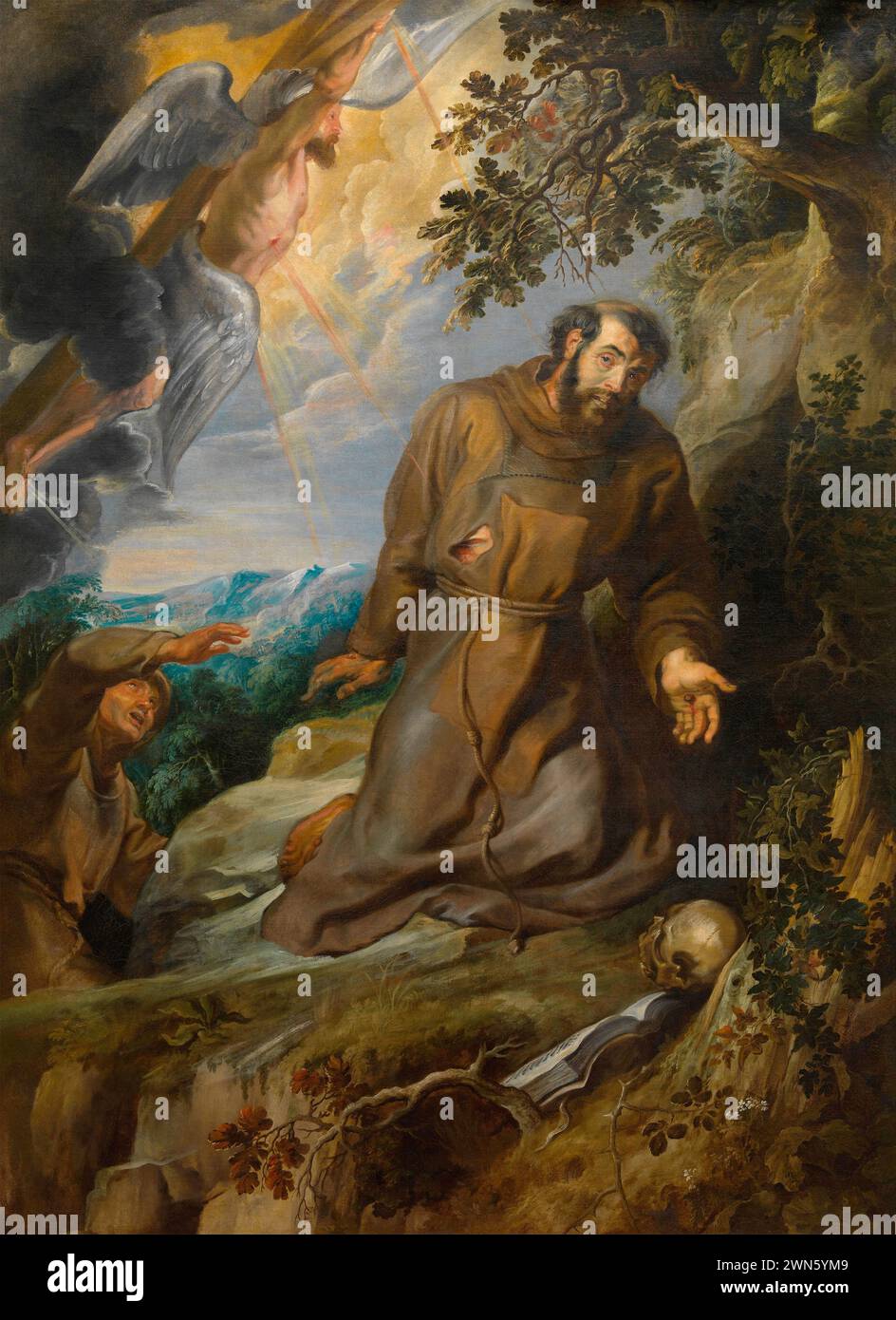 Rubens Pieter Paul - Saint Francis of Assisi Receiving the Stigmata ... Rubens Pieter Paul - Saint Francis of Assisi Receiving the Stigmata ...