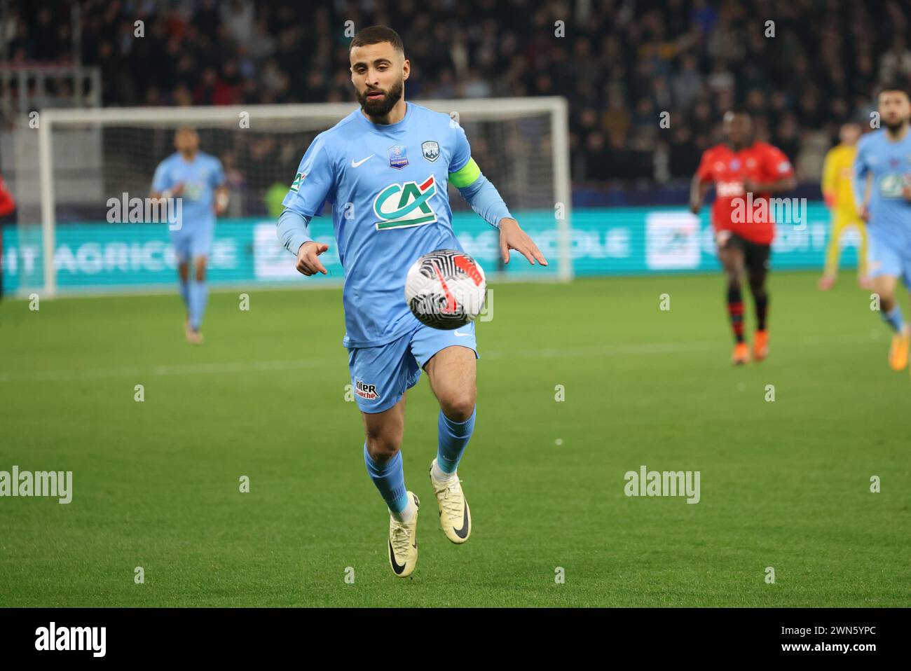Thierry Larret/Maxppp. Coupe de France, quart de finale : Le Puy Foot ...