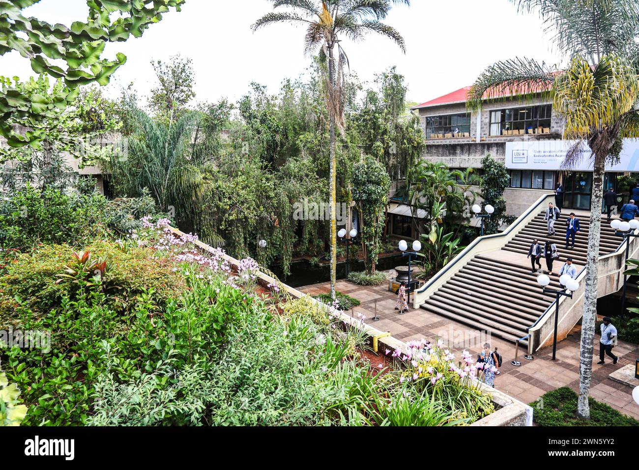 Nairobi, Nairobi, Kenya. 29th Feb, 2024. A interior image of entrance ...