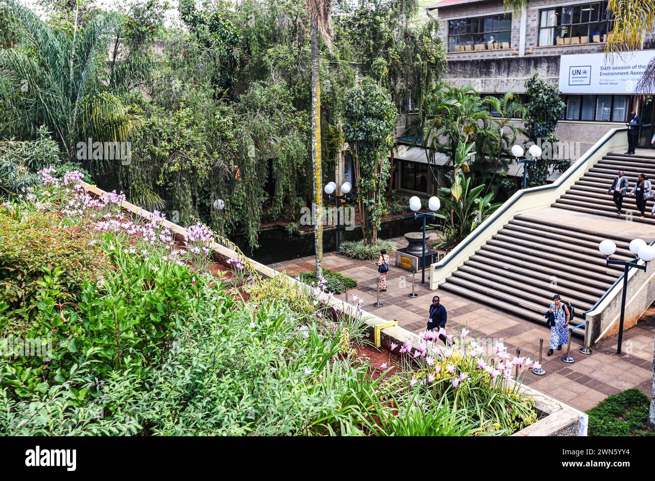Nairobi, Nairobi, Kenya. 29th Feb, 2024. A interior image of entrance ...