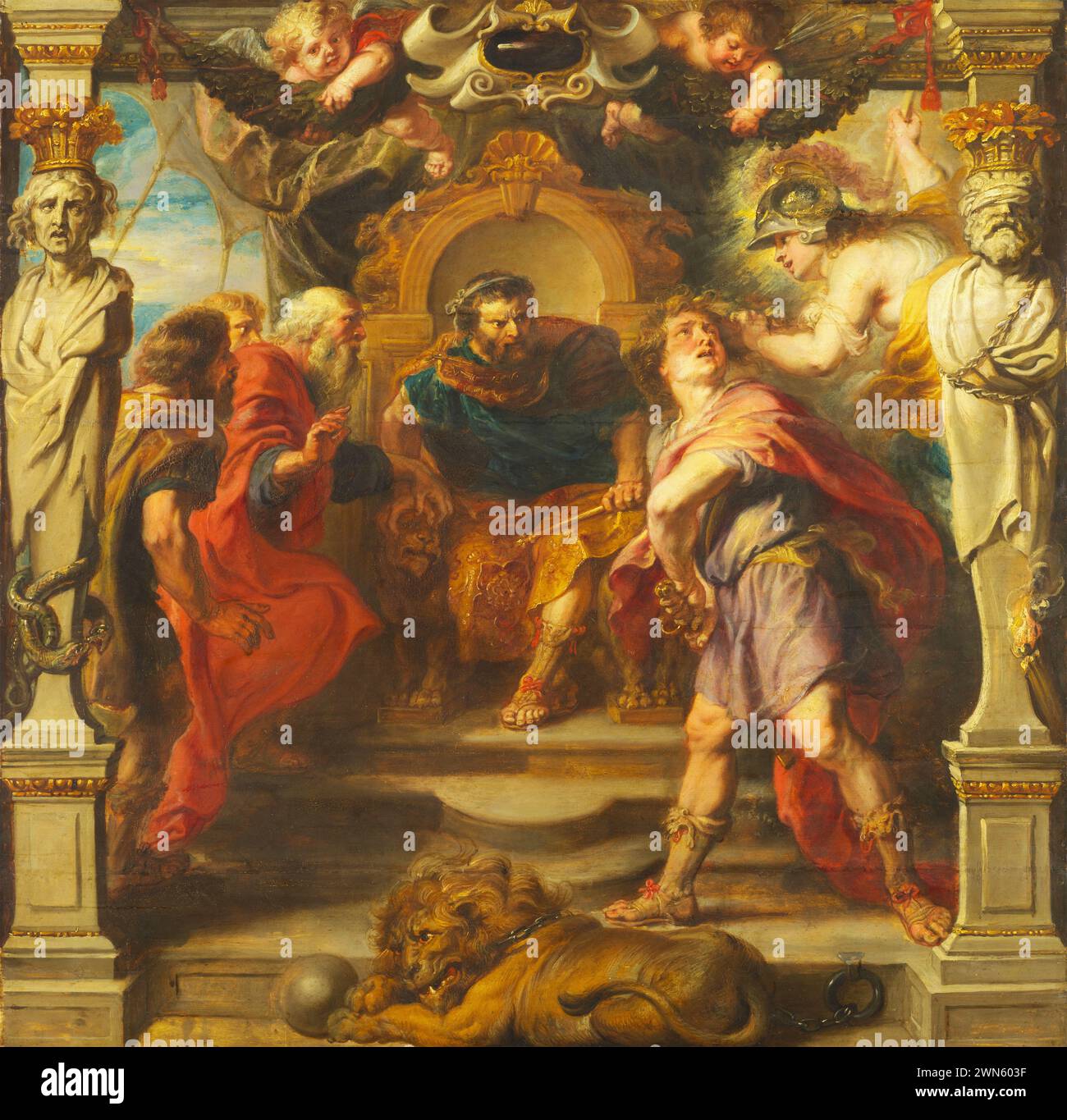 Rubens Pieter Paul - Wrath of Achilles (1630 35 Stock Photo - Alamy