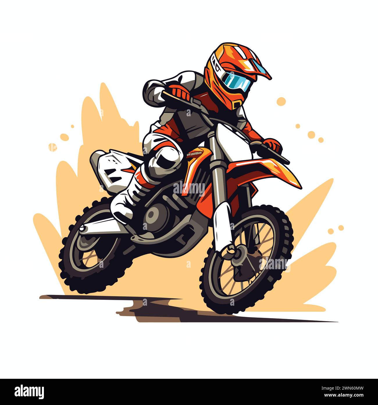 Motorcycle side view Stock Vector Images - Alamy