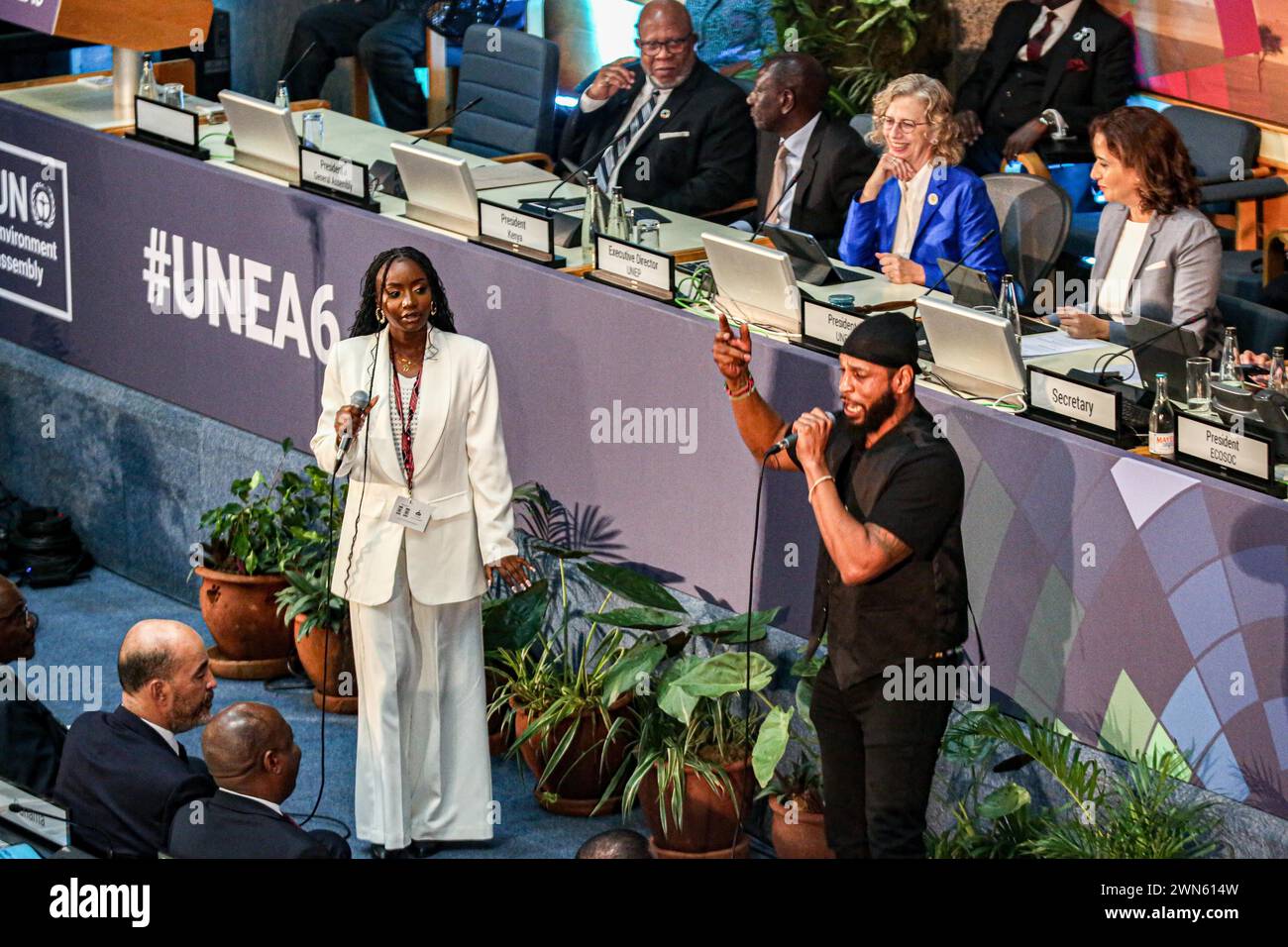 Nairobi, Nairobi, Kenya. 29th Feb, 2024. FRIDA AMANI AKA 'Madam ...