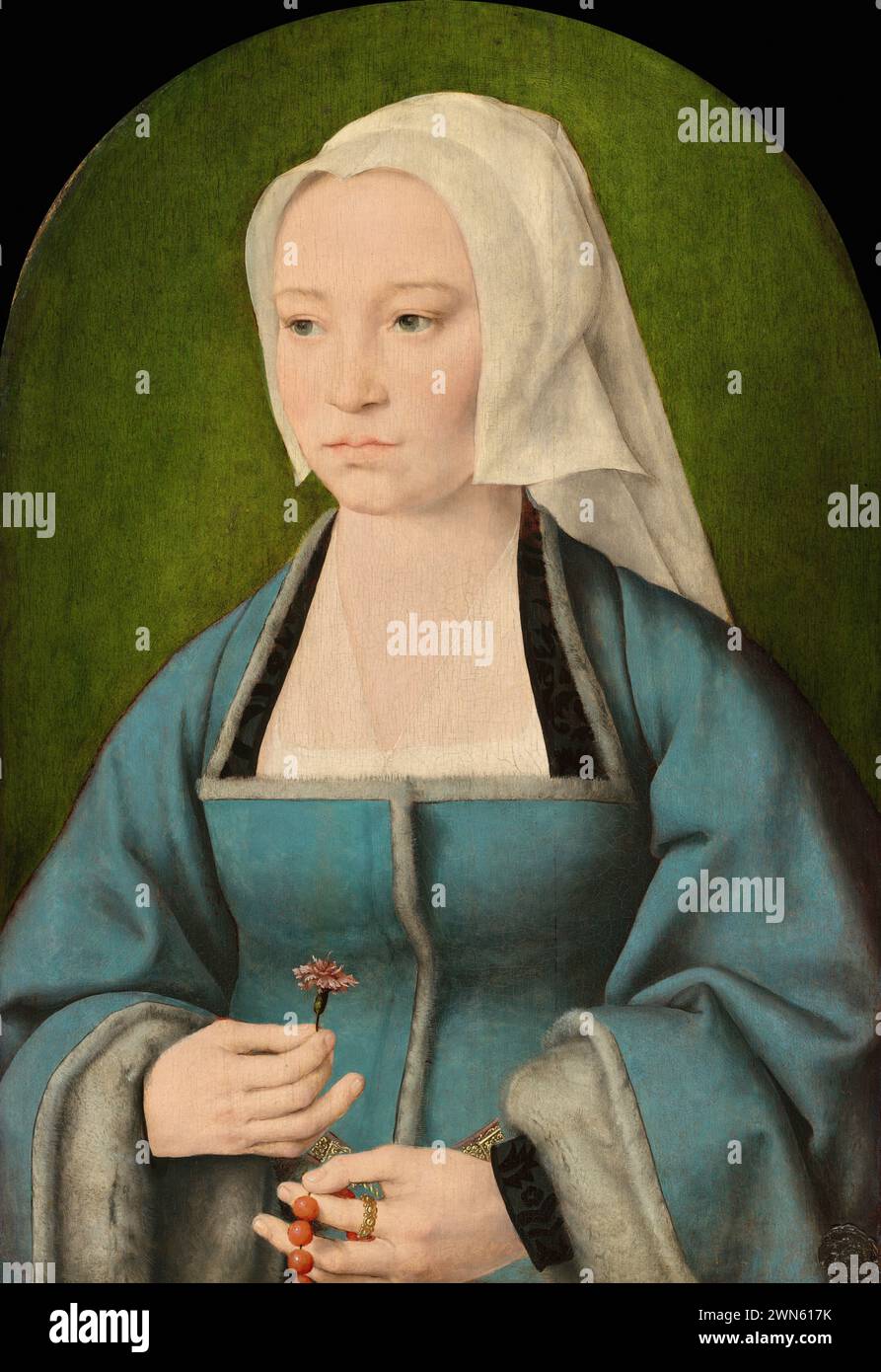 Van Cleve Joos - Margaretha Boghe (1518c Stock Photo - Alamy