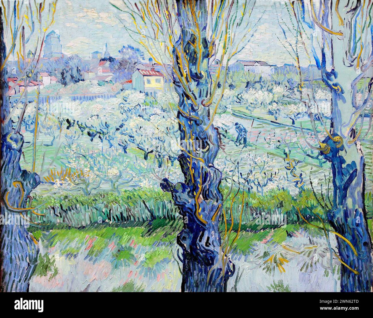 Van Gogh Vincent - Blick auf Arles (1889 Stock Photo - Alamy