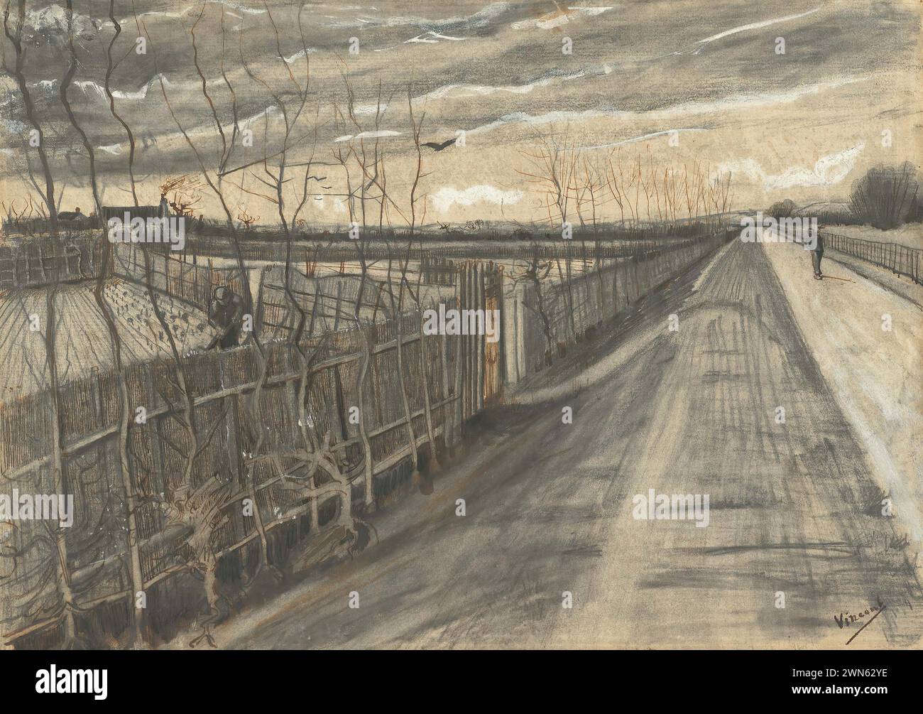 Van gogh country road hi-res stock photography and images - Alamy