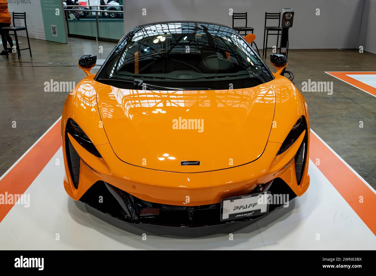 The McLaren electric car combines the brand's signature performance ...