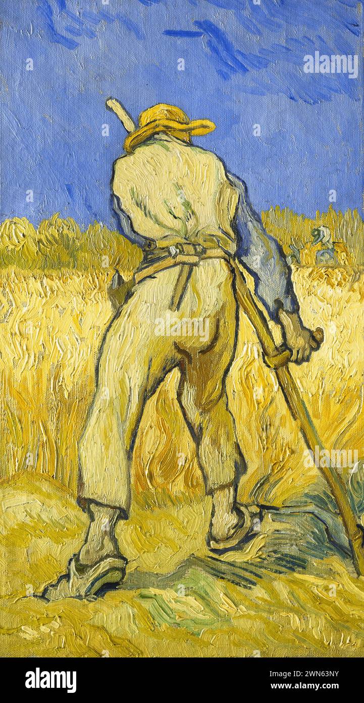 Le moissonneur van gogh hi-res stock photography and images - Alamy