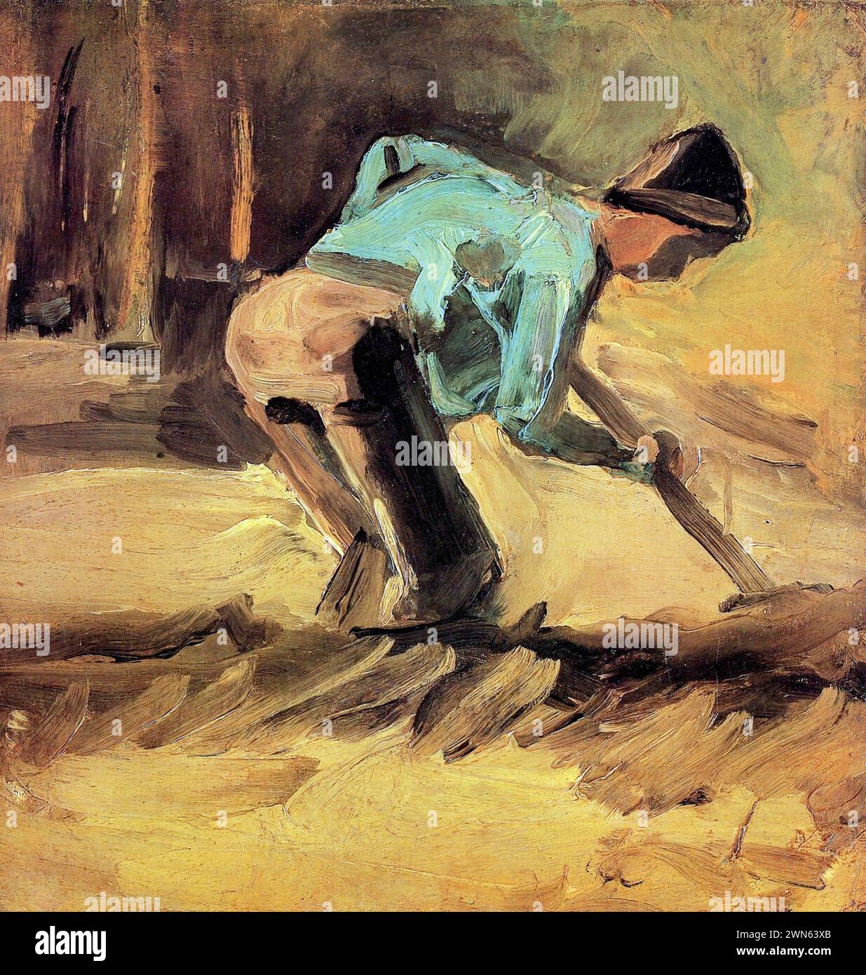 Man stooping hi-res stock photography and images - Alamy