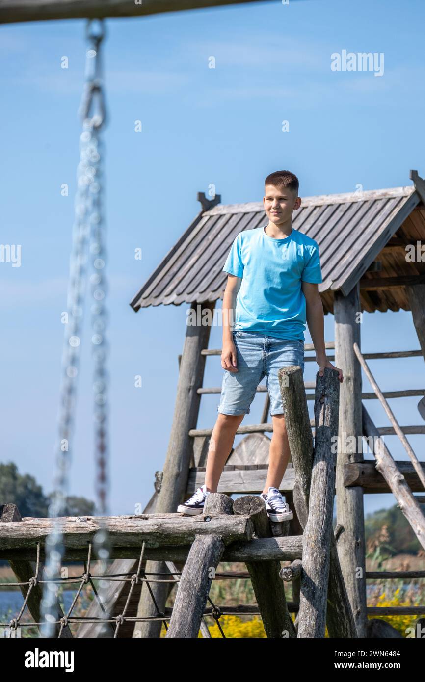 Child adventurer hi-res stock photography and images - Alamy