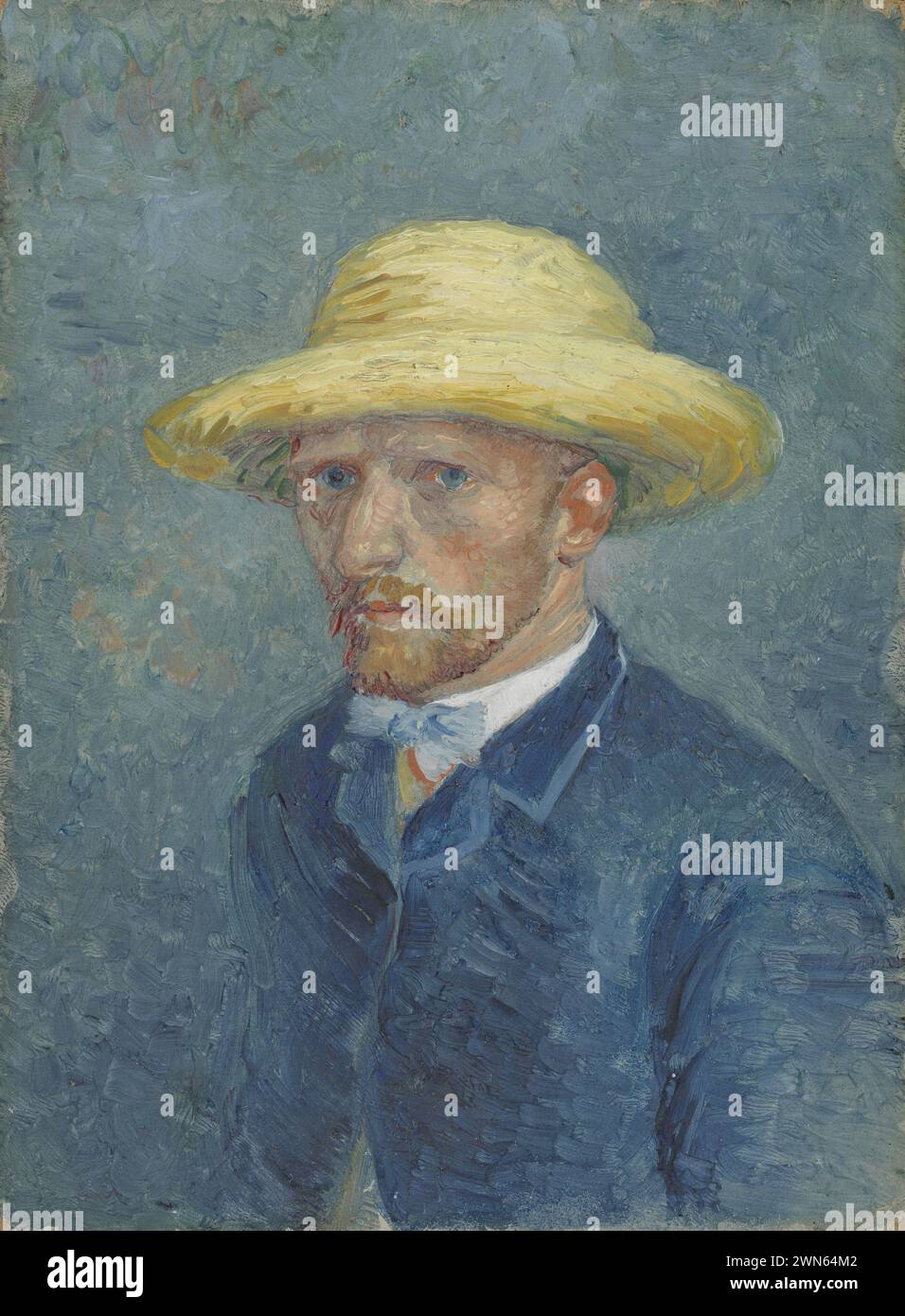 Van Gogh Vincent - Portrait of Theo van Gogh (1887 Stock Photo - Alamy