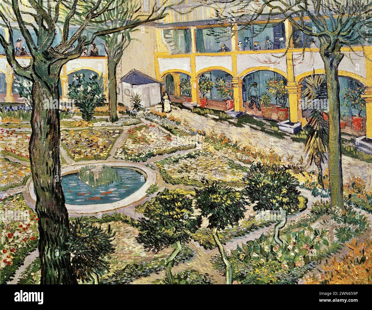 Vincent van gogh hospital arles hi-res stock photography and images - Alamy