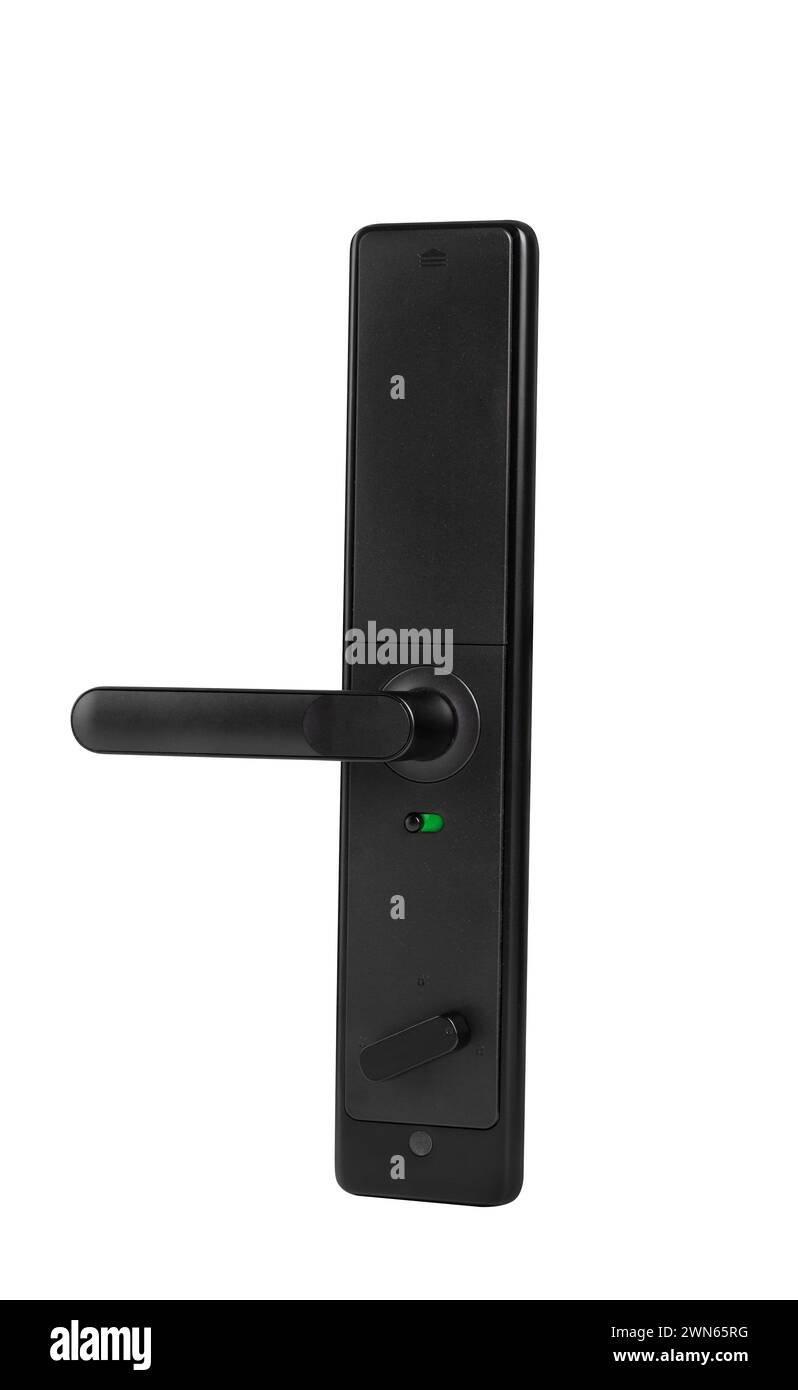 Smart door lock, modern style, creates a strong, luxurious shape for ...