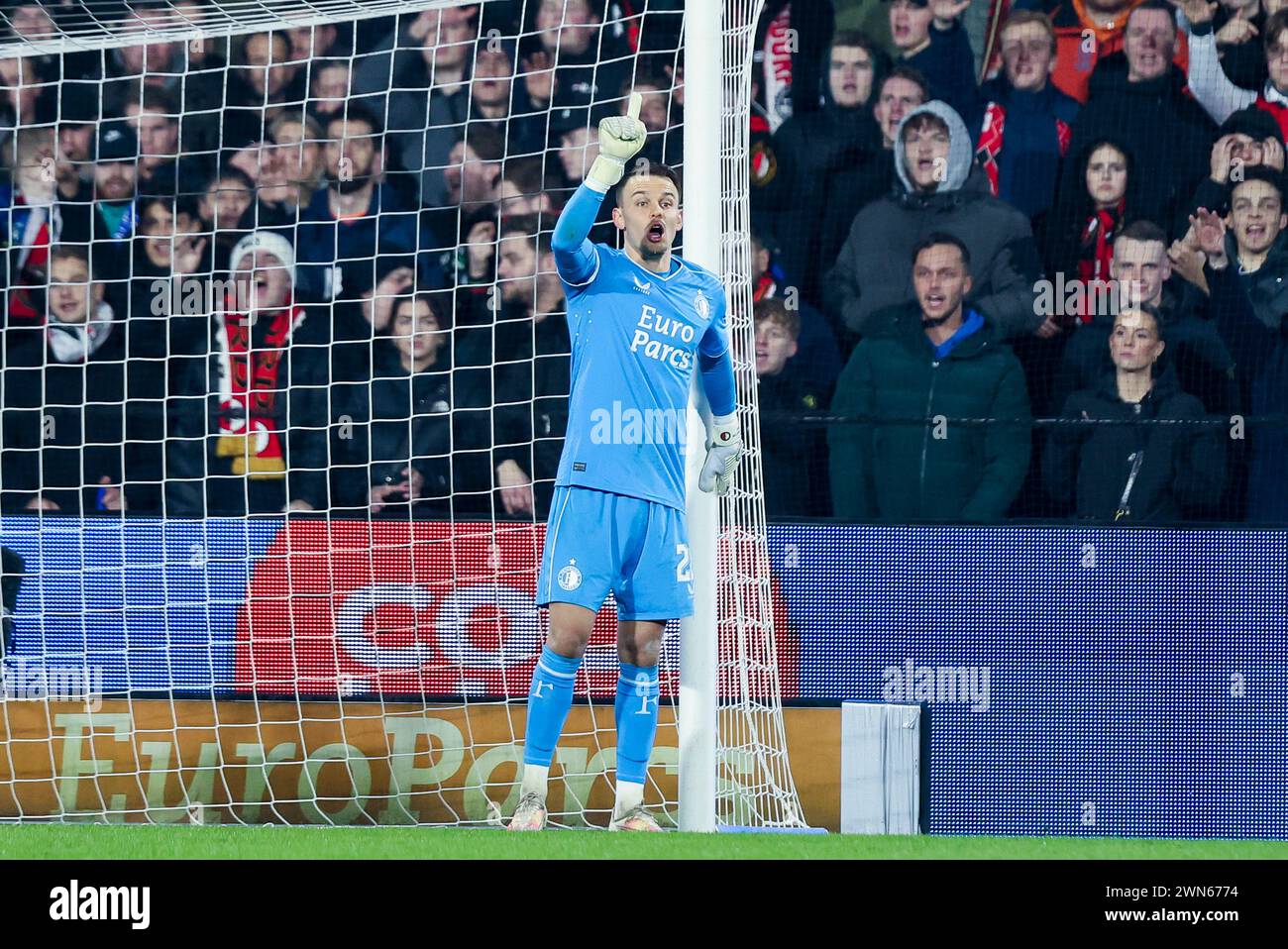 ROTTERDAM, NETHERLANDS - FEBRUARY 29: Timon Wellenreuther (Feyenoord ...