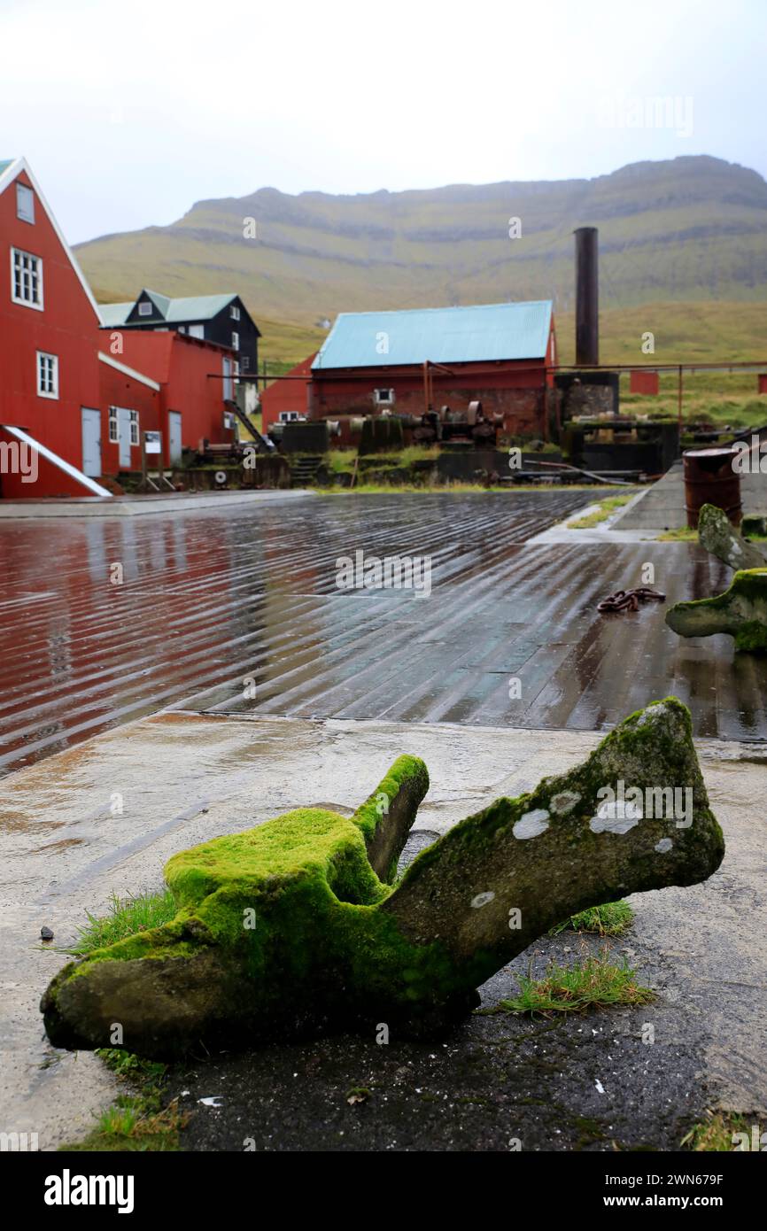 Kalsoy island village fish farm hi-res stock photography and images - Alamy