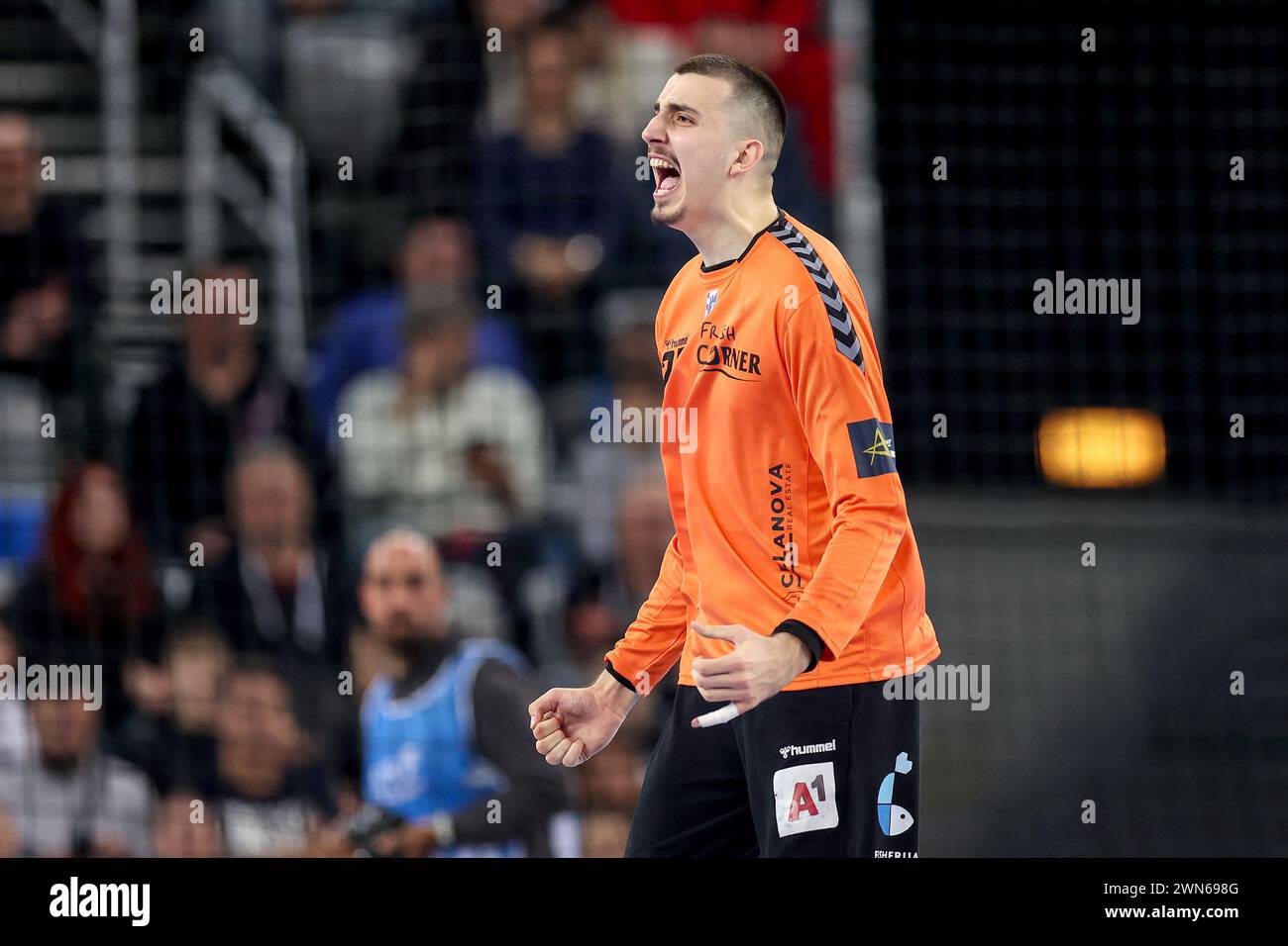 Zagreb, Croatia. 29th Feb, 2024. Machineseeker EHF Champions league group stage match between HC ...
