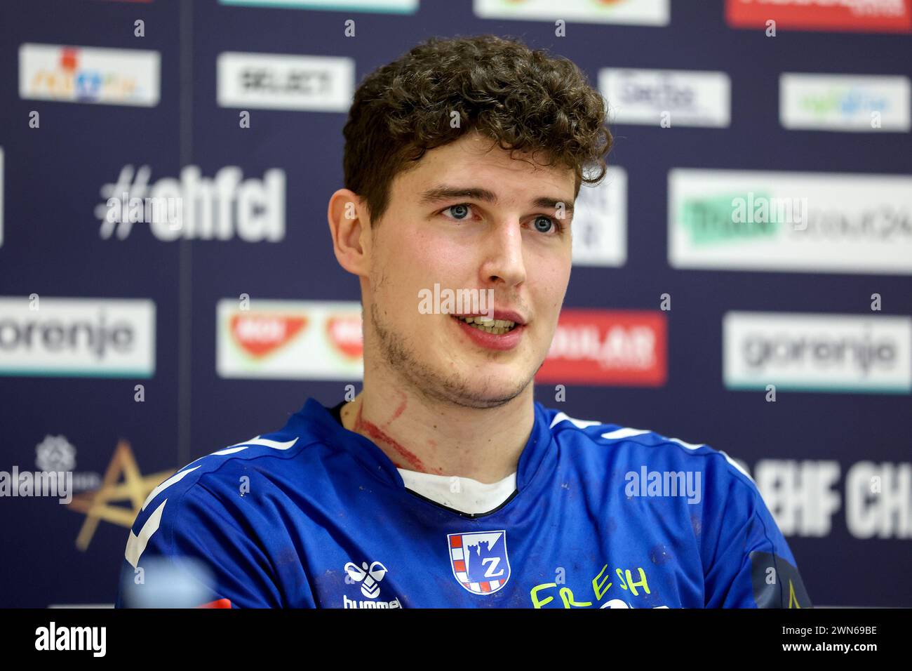 Zagreb, Croatia. 29th Feb, 2024. Press conference after Machineseeker EHF Champions league group ...
