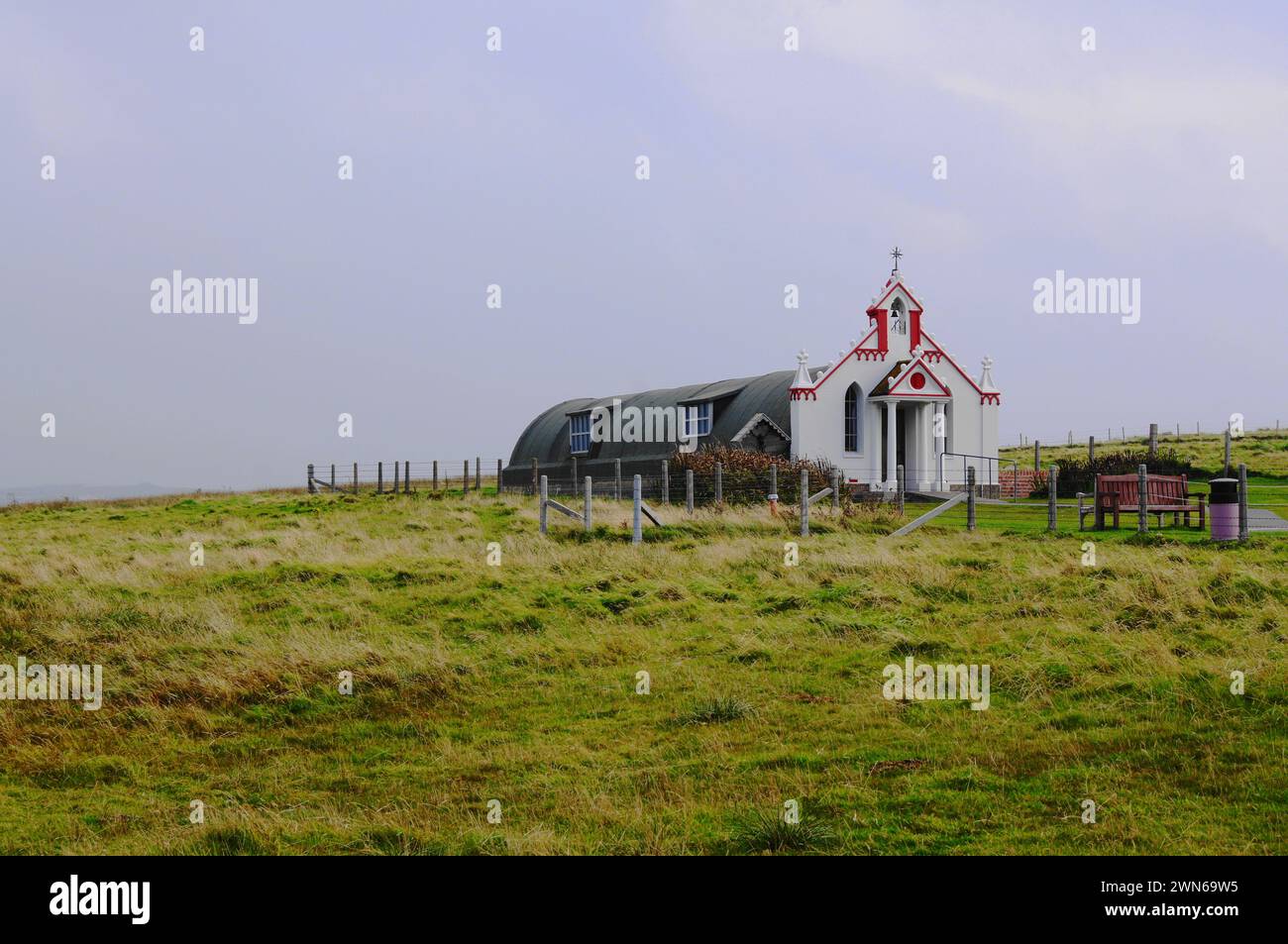 The Italian Chapel built by WW2 Italian Prisoners of War who helped ...