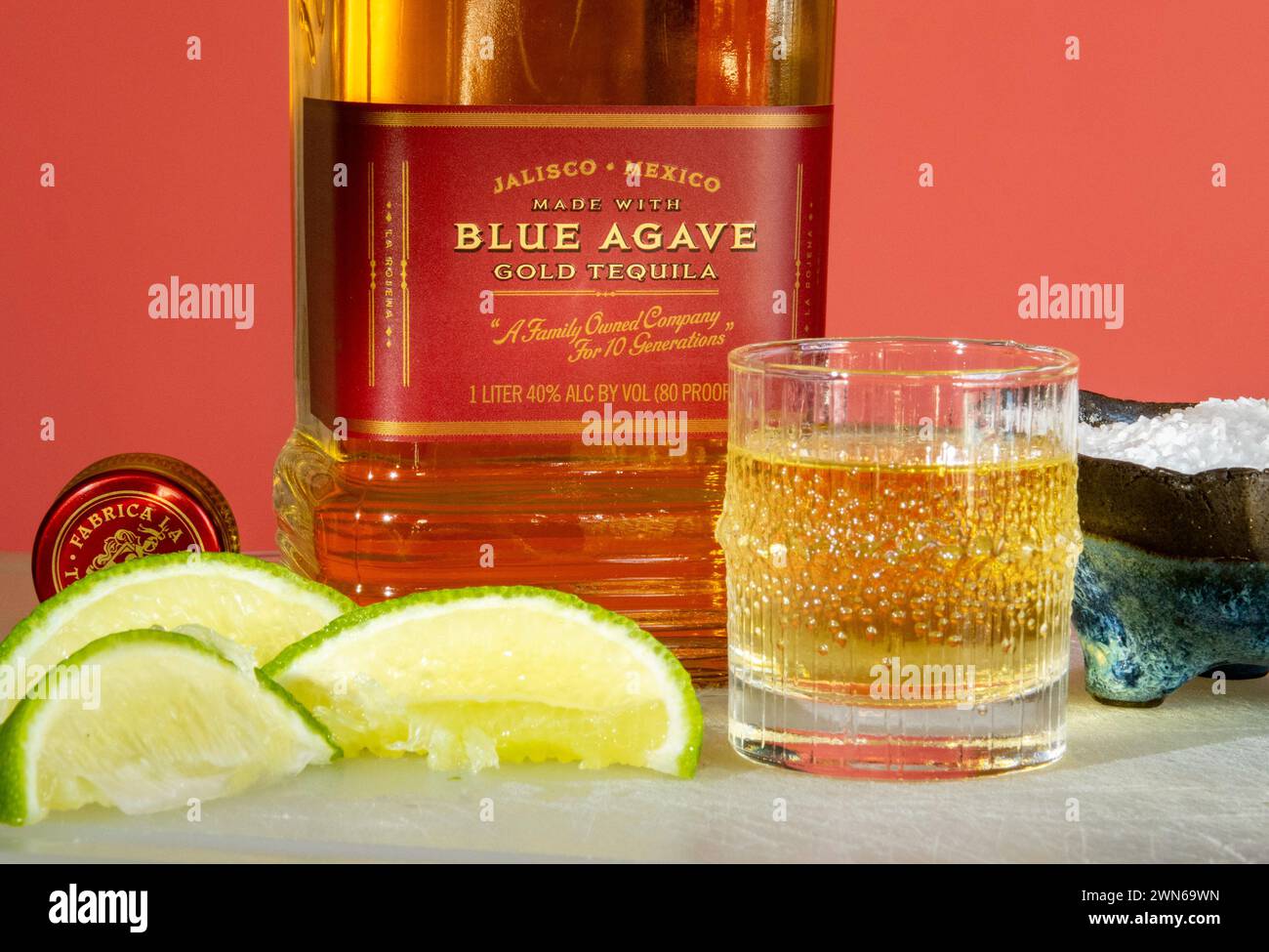 Jose Cuervo Tequila is excellent for making margarita cocktails, USA ...